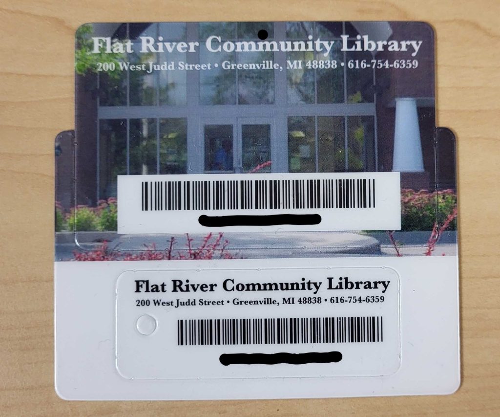 Flat River Community Library - Library Card Application